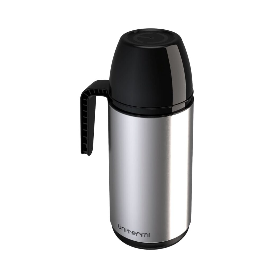 Garrafa Térmica Roma 1,0 L Inox - Unitermi - Preserva o que é bom.