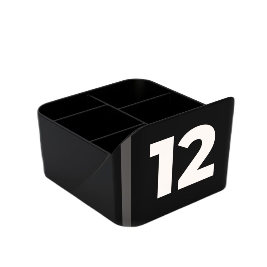 Porta Sachet Pequeno Preto - Unitermi - Preserva o que é bom.